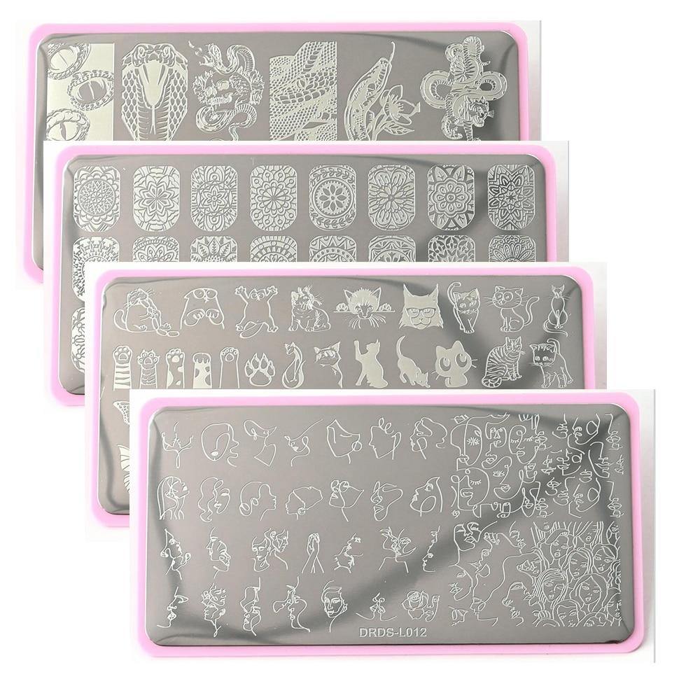 Placa de Desenhos Para Nail Art - Stylish – Apliques Fantásticos